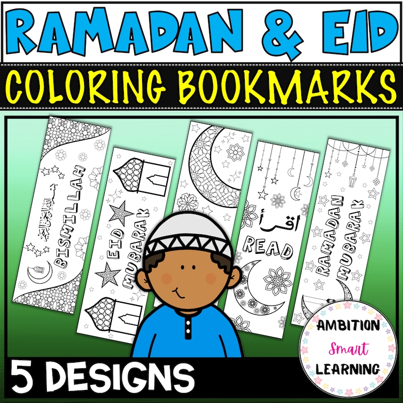 Islamic Bookmark Printable - Etsy