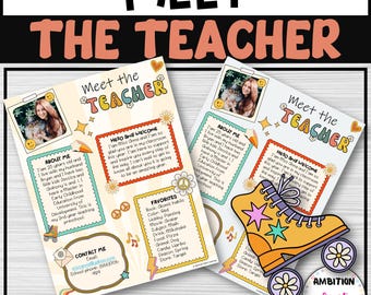 Meet the Teacher Templates EDITABLE, Ocean Theme, Under the Sea, Back ...