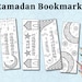 Ramadan and Eid Bookmarks to Color, Islamic Muslim Holiday, Islamic ...