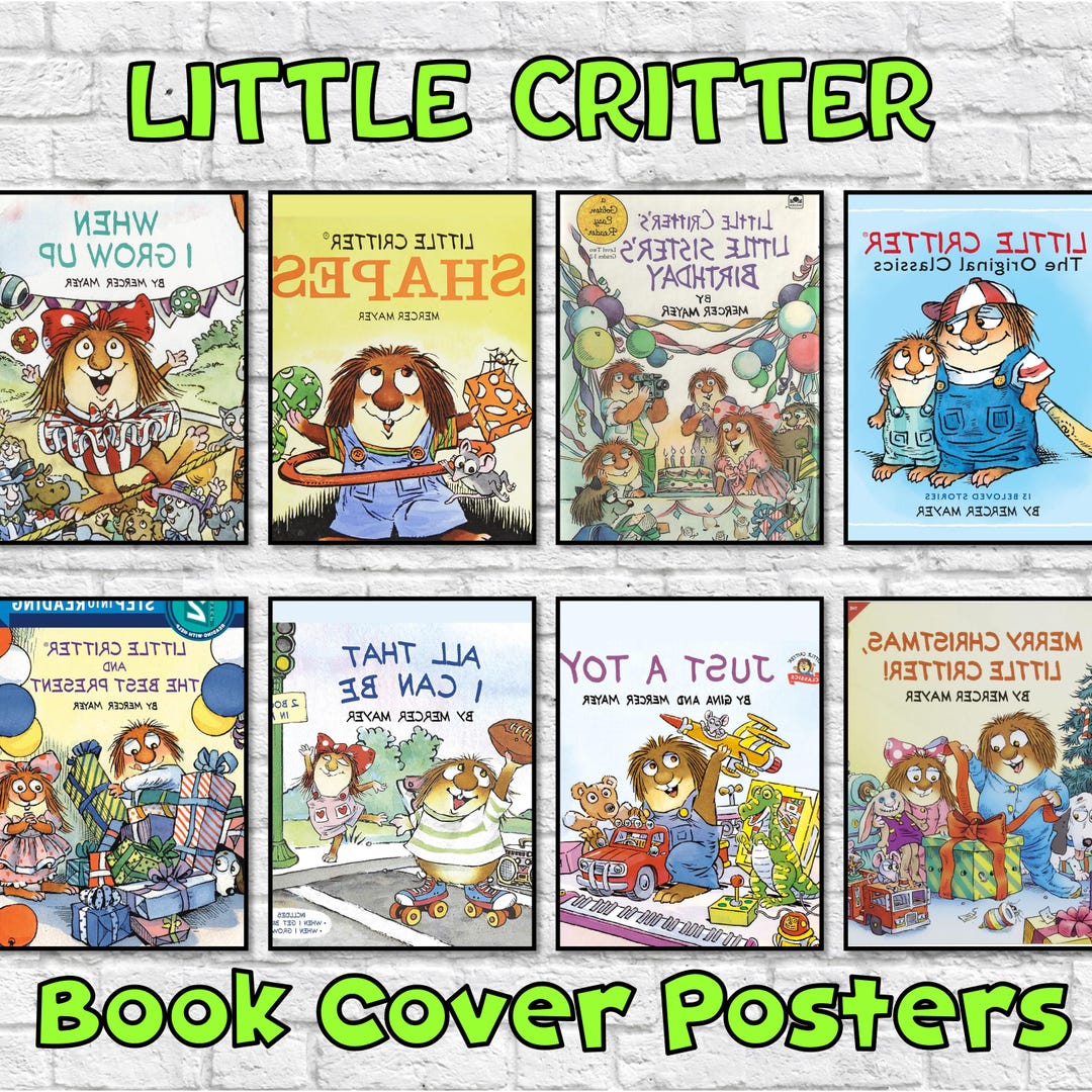 Little Critter Little Sister Book Cover Posters, Classroom Library ...