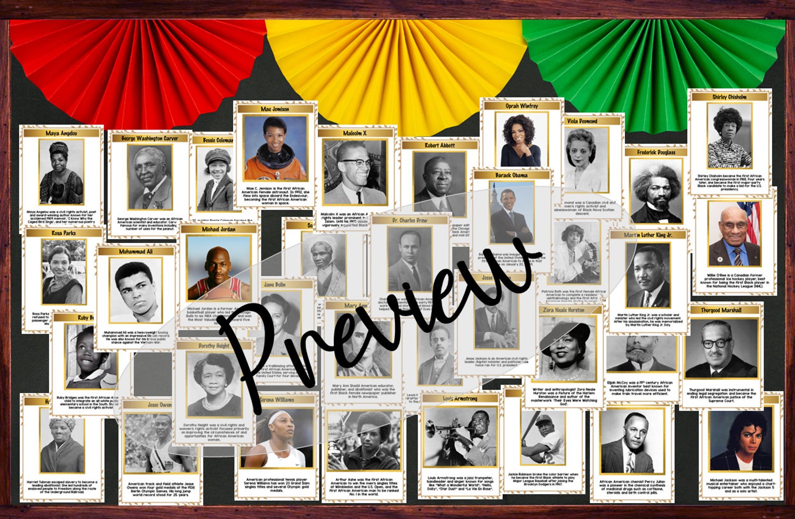 Black History Month Bulletin Board - Black History Month Posters ...