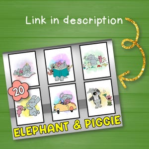 Book Character Posters Positive Affirmation, Watercolors, Classroom ...