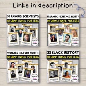 Native American Heritage Month Posters With Short Biography Bulletin ...