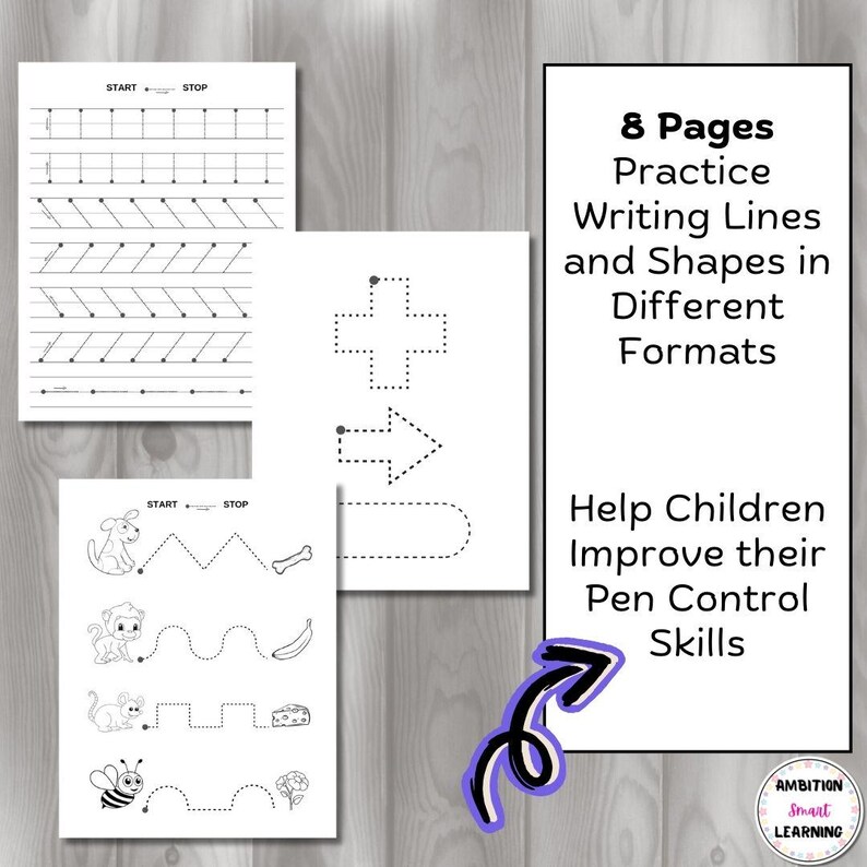 Prek/kindergarten Tracing and Coloring Workbook Learning, Letters and ...