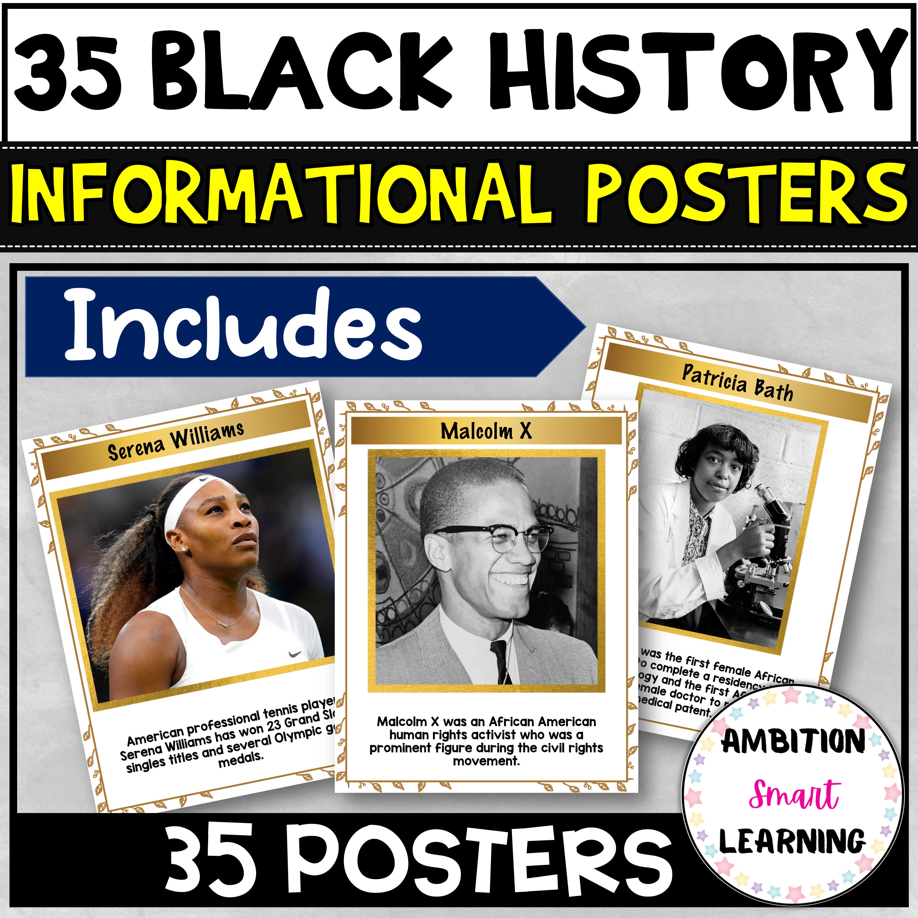 Black History Month Bulletin Board - Black History Month Posters ...