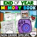 End of Year Memory Book Activities Last Week of School, School Memory ...