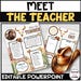 Meet the Teacher Templates EDITABLE, Flyer Western Theme, Back to ...