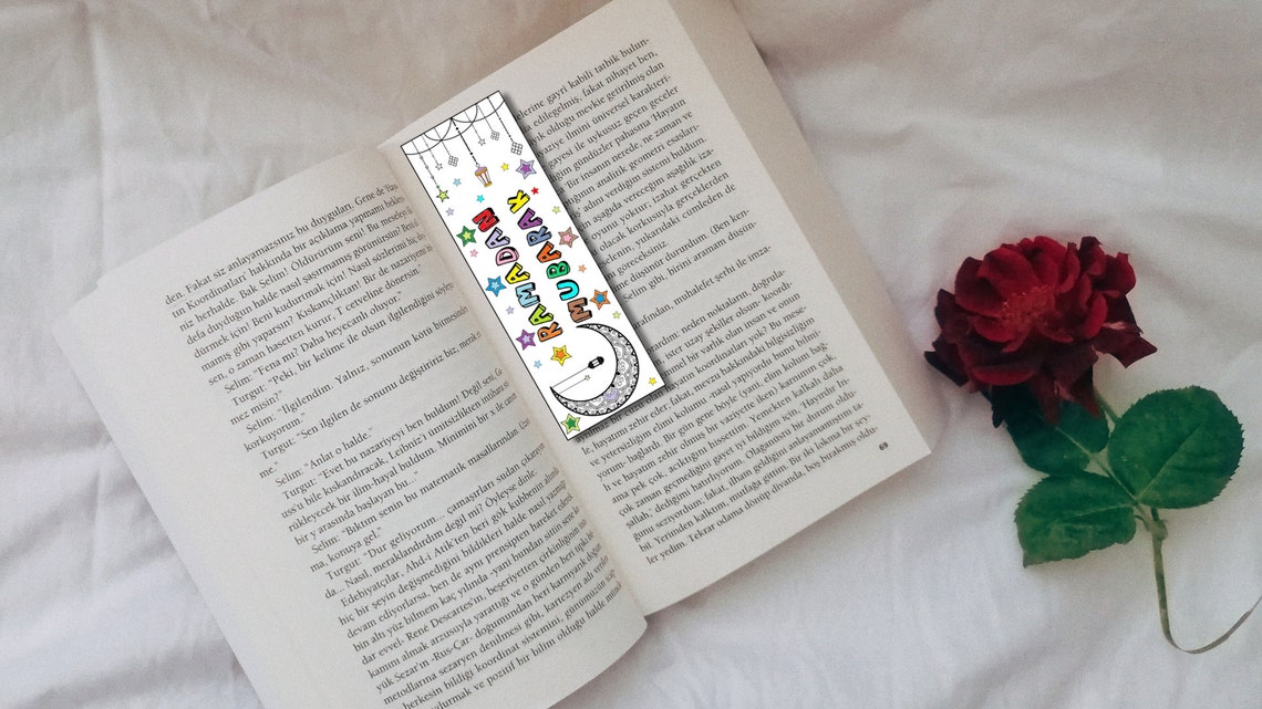 Ramadan and Eid Bookmarks to Color, Islamic Muslim Holiday, Islamic ...