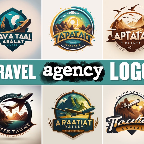Travel Agency Logo - Etsy UK