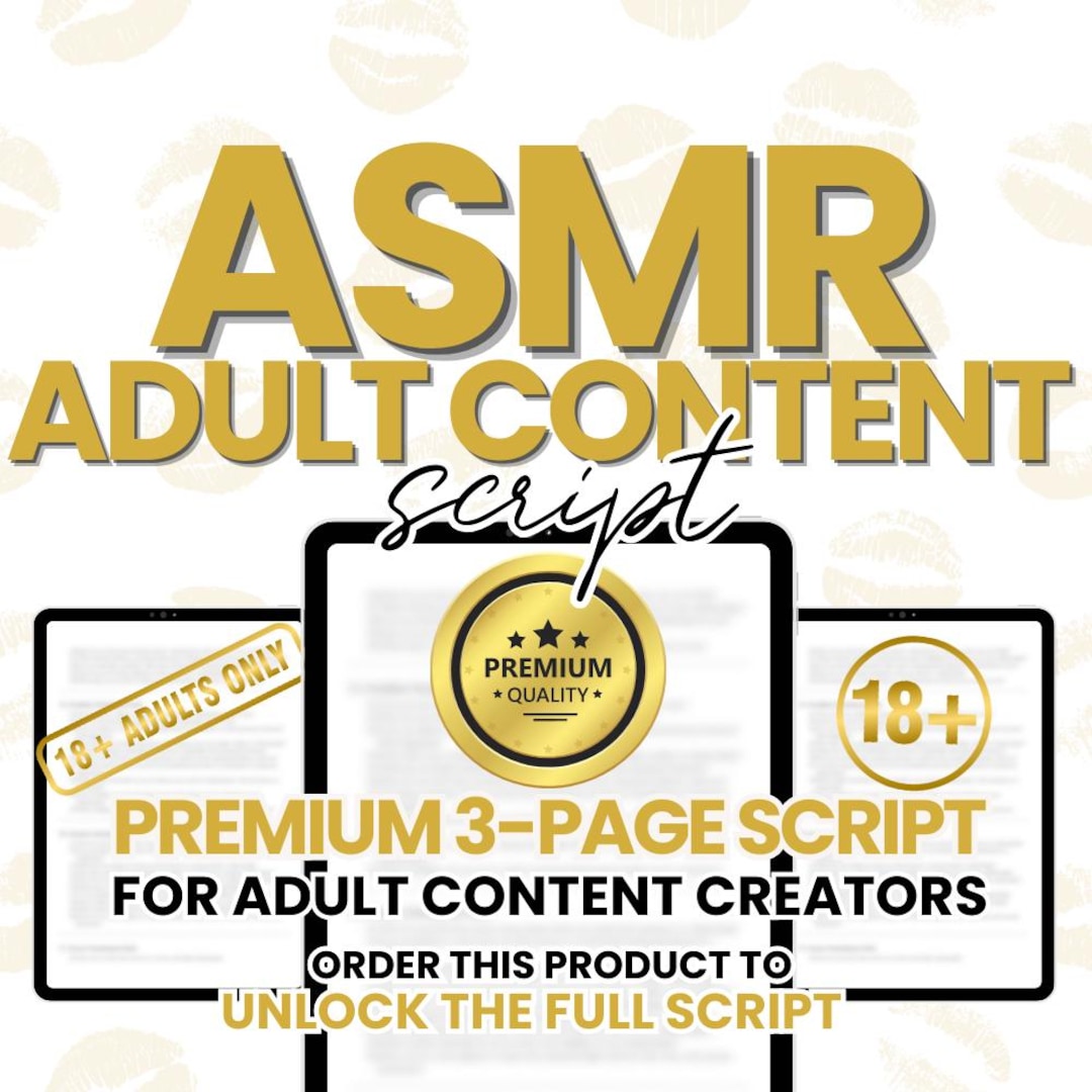 Adult ASMR Content Script | Joi Script | ASMR Script | Onlyfans Sexting ...