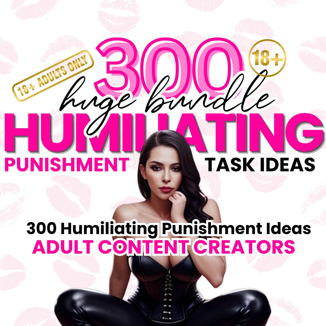 Femdom Onlyfans Ideas, Humiliation Task Ideas for Femdoms, Femdom Games, Sexting Script Bundle ...