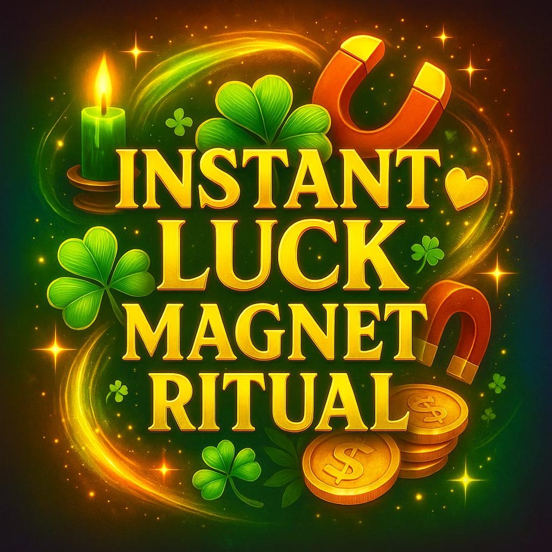 Good Luck Spell • White Magic Ritual to Attract Positive Energy ...