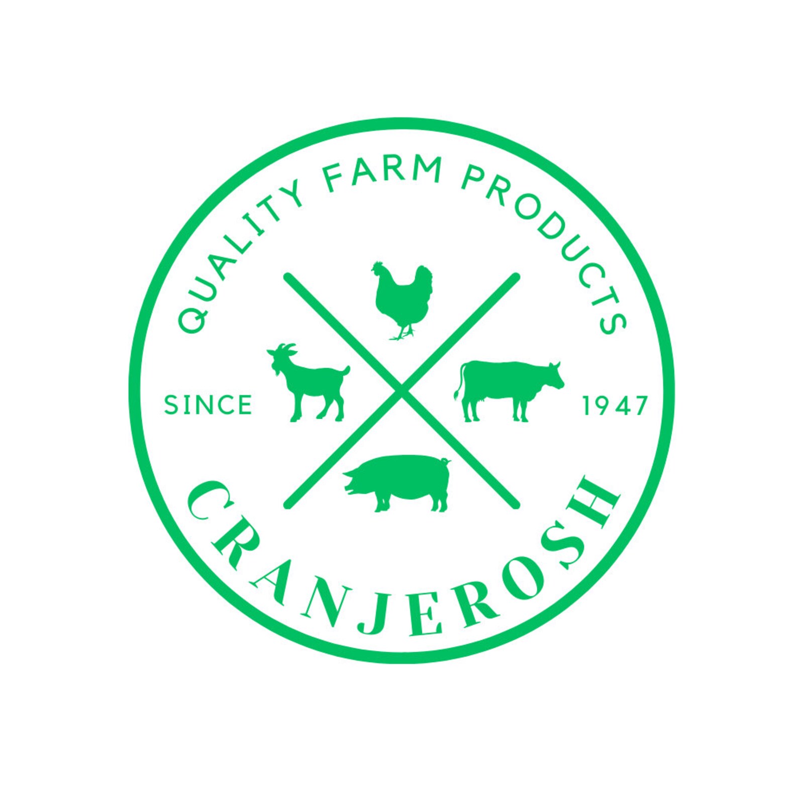 Custom Farm Logo Design Custom, Farm Logo Custom, Farm Logo Stamp ...