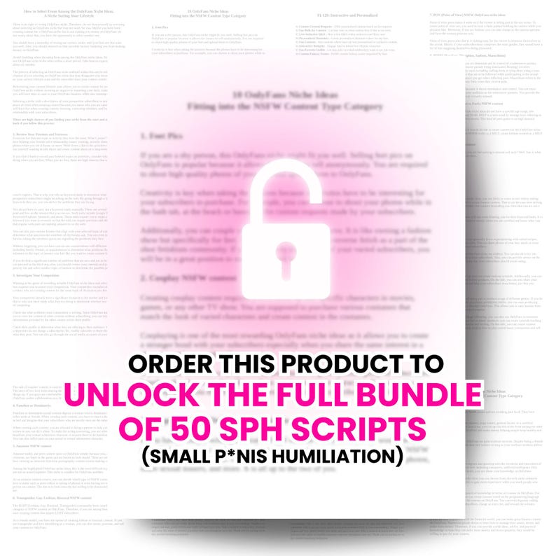 50 SPH Tasks for Femdom Dominance Ideas | Sissy and Cuckold Scripts | Boost Your Onlyfans ...