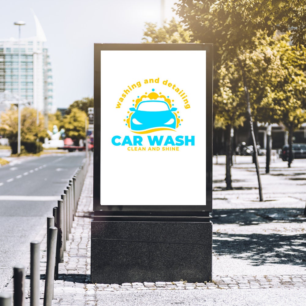 Car Wash Sign, Car Wash Logo, Car Logo Svg, Car Detailing Logo Svg, Car ...