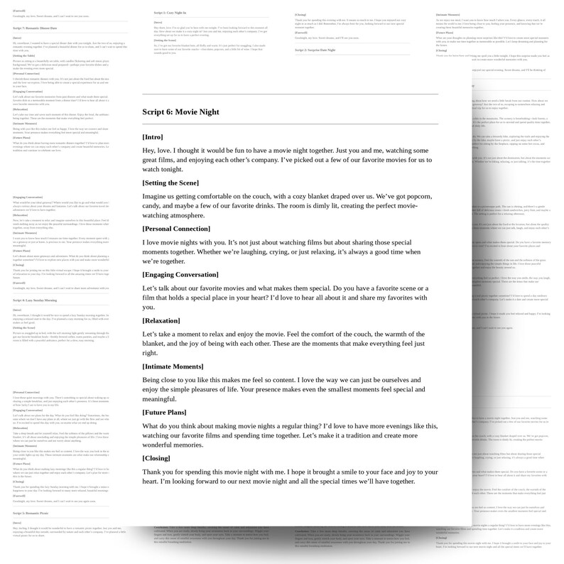 Girlfriend Experience Scripts for Onlyfans Content, Gfe Onlyfans Marketing, Ppv Captions ...