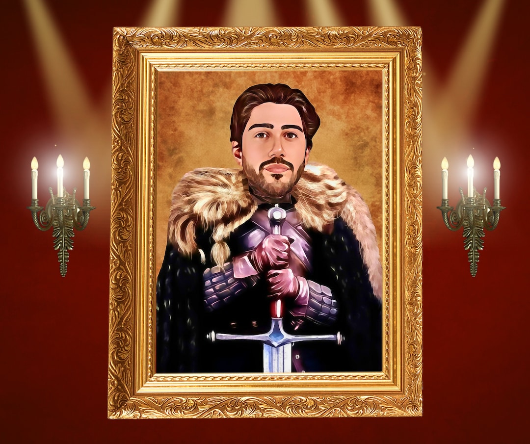 Regal Portraits, Royal Portraits Men, King Portrait Men, Royal Painting ...