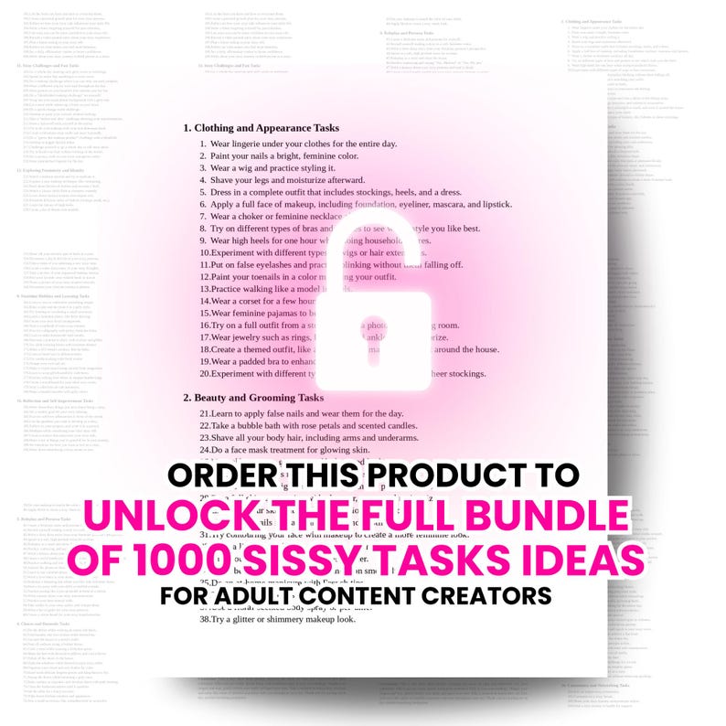 Sissy Scripts, Sissy Guide, Sissy Training Kit, Sissy Ideas, Sissy ...