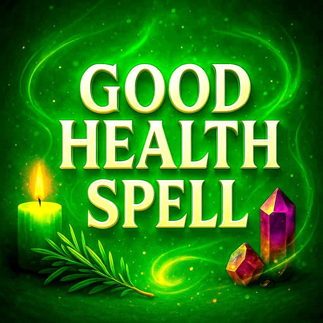 Restore Health Spell & Banish Illness | Body Healing Ritual, Physical ...