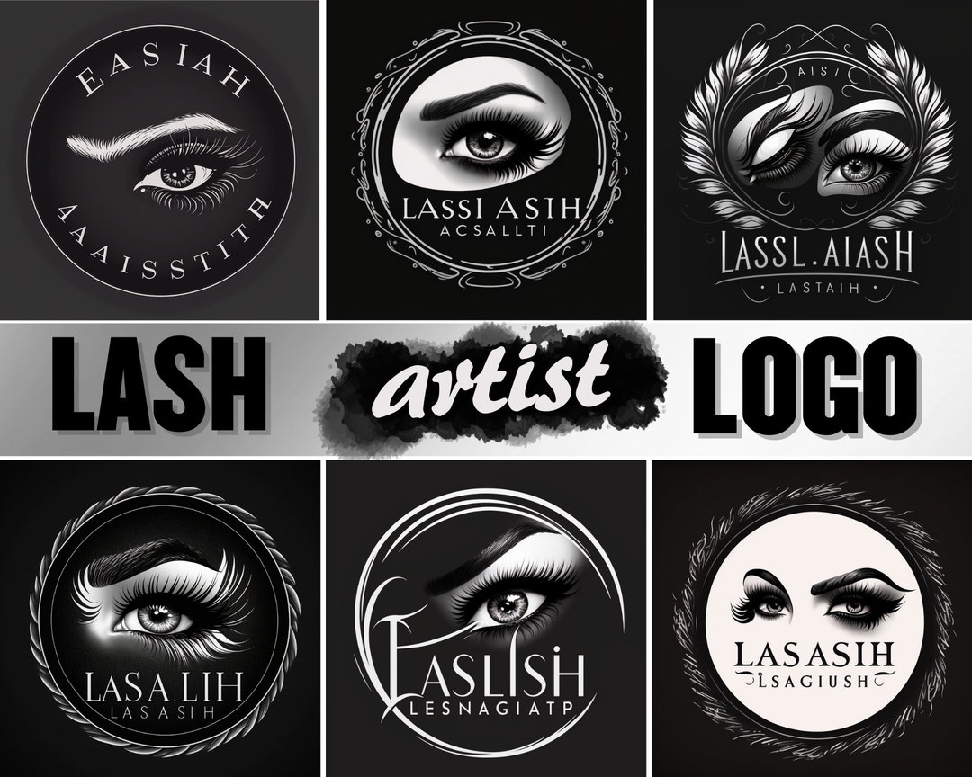 Lash Tech Logo, Lash Artist Logo, Lash Logo, Lash Technician Logo, Lash ...