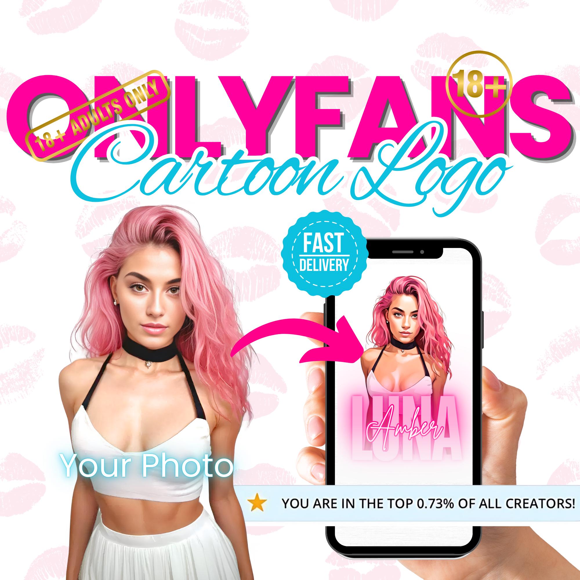 Onlyfans Cartoon Logo, Onlyfans Logo Custom, Onlyfans Marketing, Media Kits for Onlyfans Agency ...