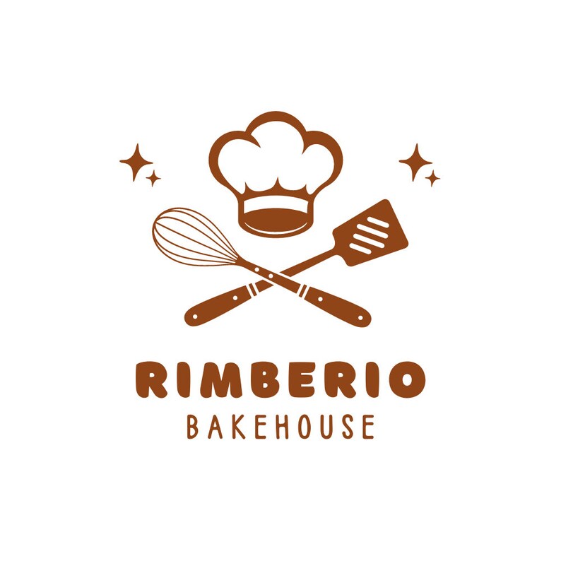 Baking Business Logo, Chef Logo for Bakery, Baker Logo for Home Bakers ...