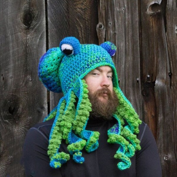 Octopus Hat - Etsy