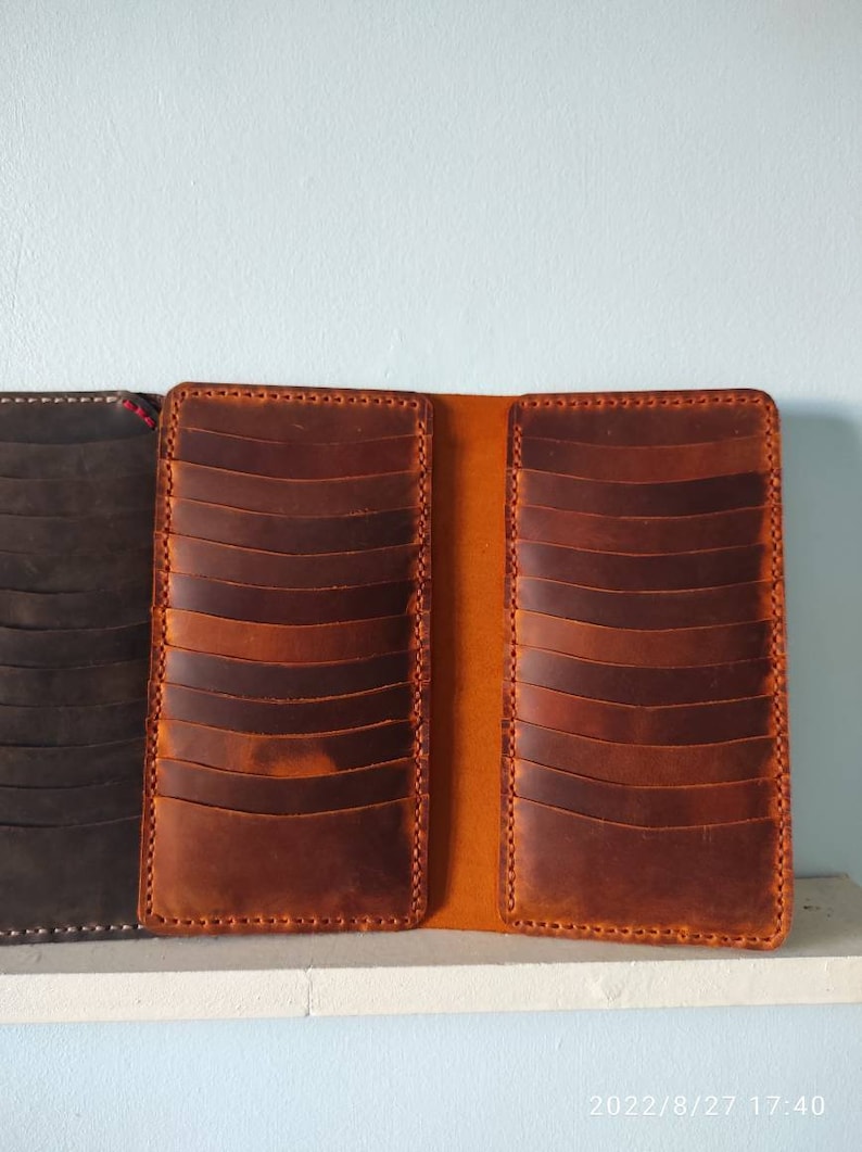 Multi Card Wallet Phone Wallet Woman Wallet Leather Wallet Template - Etsy