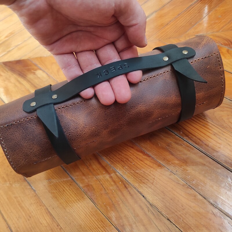 Leather Knife Roll - Etsy