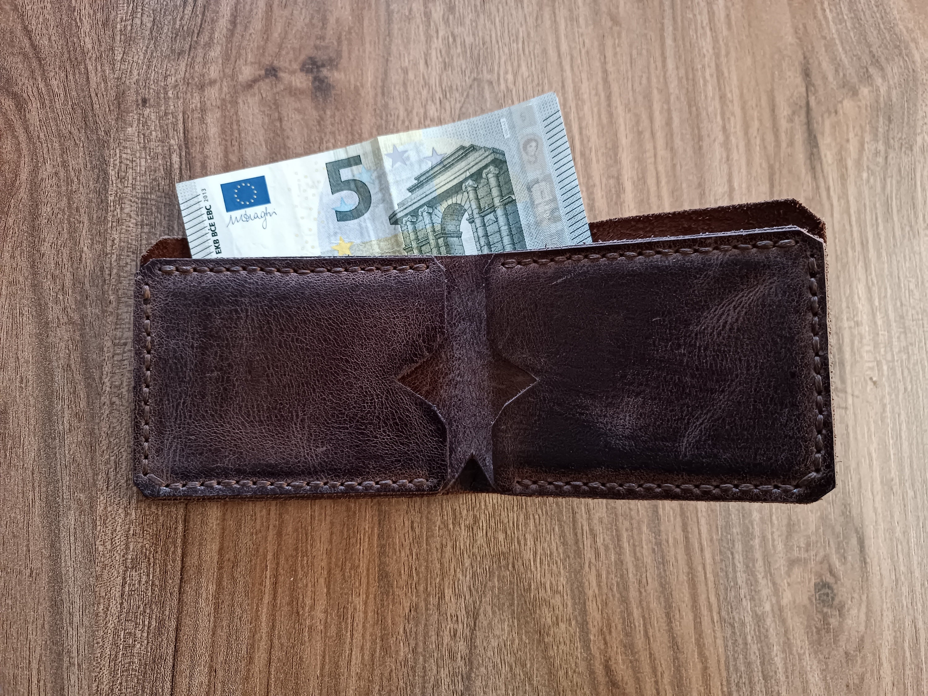 Card Wallet Template. Leather Cash Wallet Pattern PDF and SVG Files ...