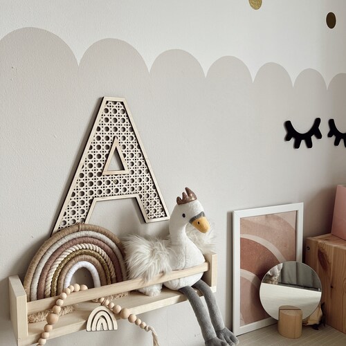 Wooden Jungle Letters Alphabet Boho Nursery Decor Scandi - Etsy UK
