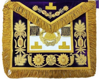 Deluxe Masonic Past Grand Master Apron Grand Lodge - Etsy