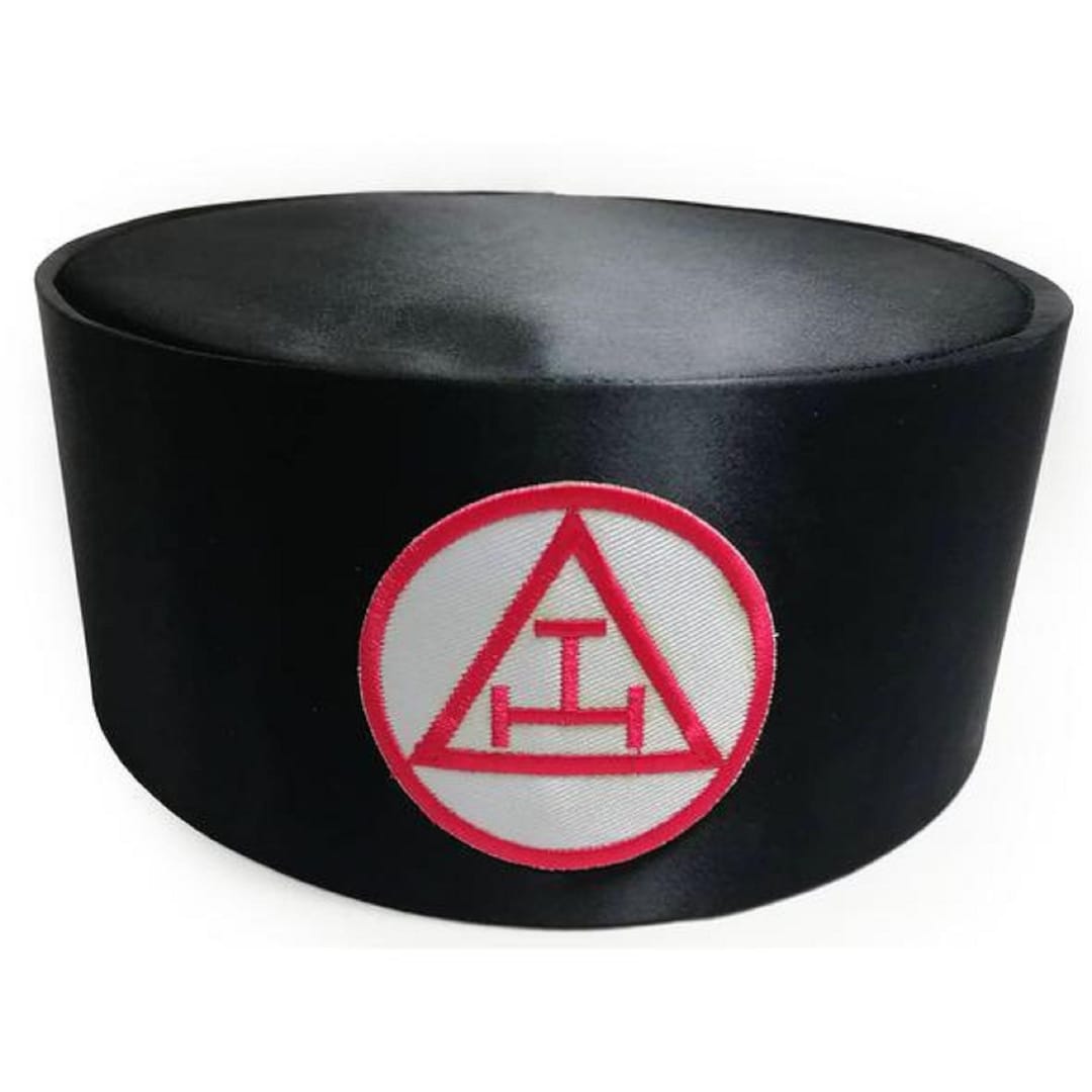 Royal Arch Masonic Triple Tau Cap Black - Etsy