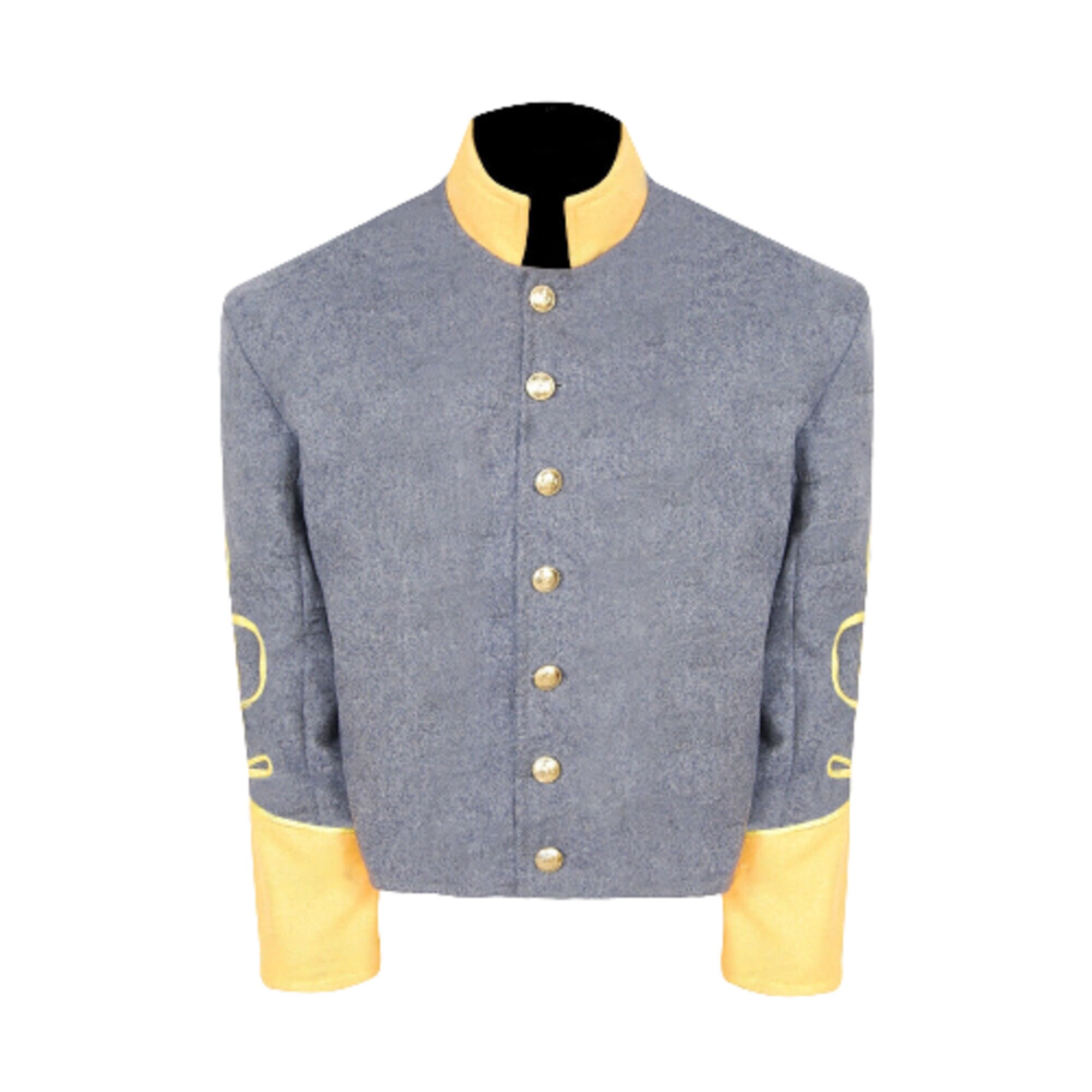 Civil War Confederate Cavalry Captain's Shell Jacket - Etsy