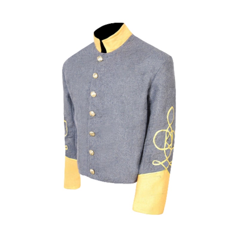 Civil War Confederate Cavalry Captain's Shell Jacket - Etsy