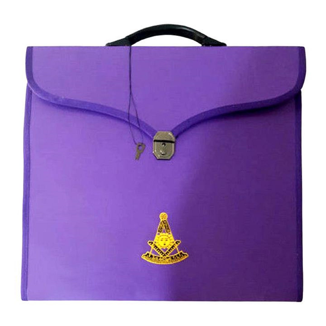 Masonic MM/WM and Provincial Full Dress Purple Cases II Masonic Bag ...