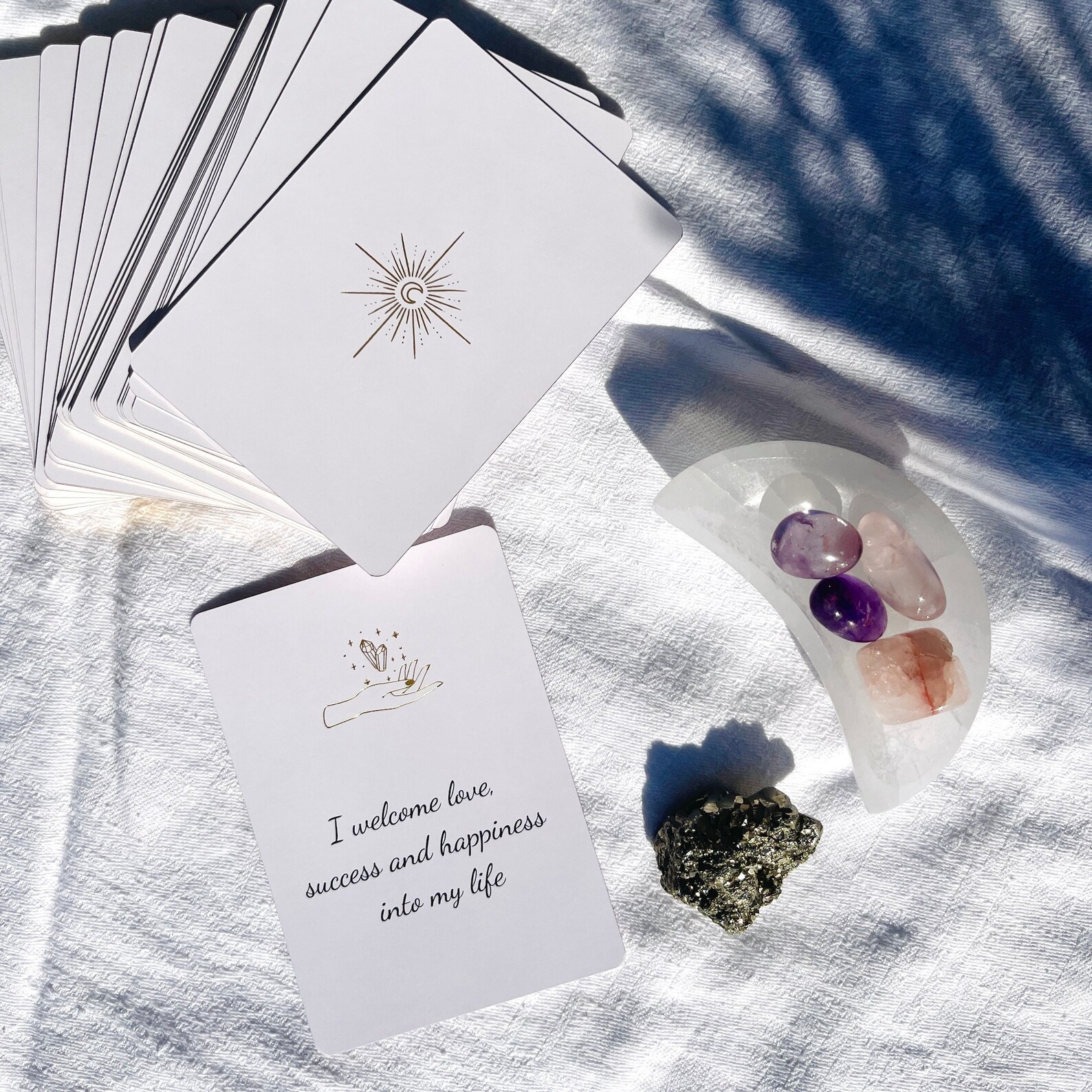 Daily Affirmation Cards, Wellbeing Gift, Mindfulness Cards, Positive ...