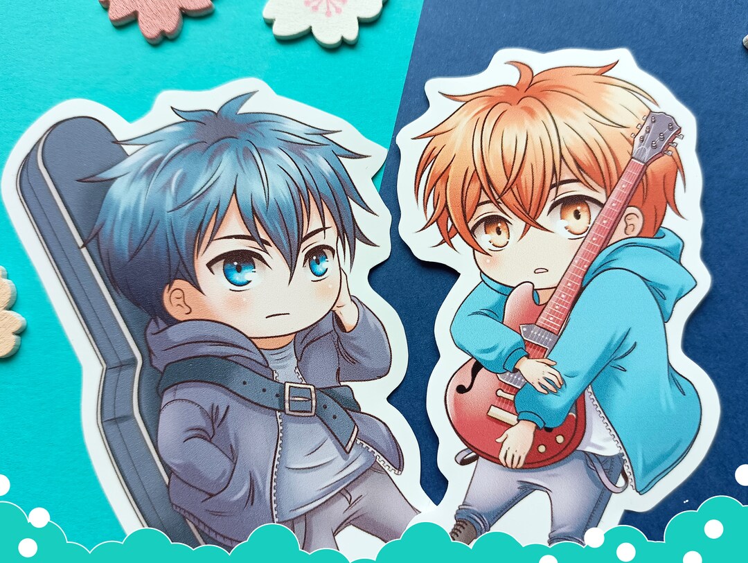 Mafuyama Matte and Glossy Stickers, Given Mafuyu and Uenoyama, Kawaii ...