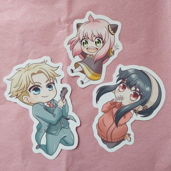 False Family Stickers Vinyl Anime Stickers Glossy or Matte - Etsy
