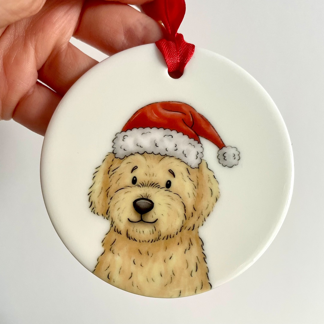 Cavapoo Christmas Ornament Golden Cavapoo Ornament Dog - Etsy UK