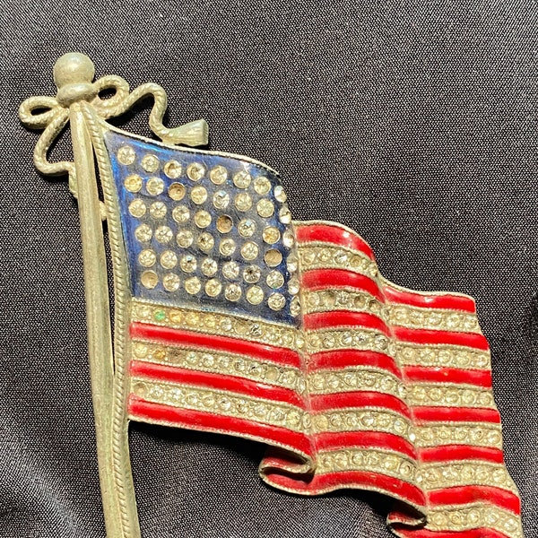 Flag Brooch - Etsy