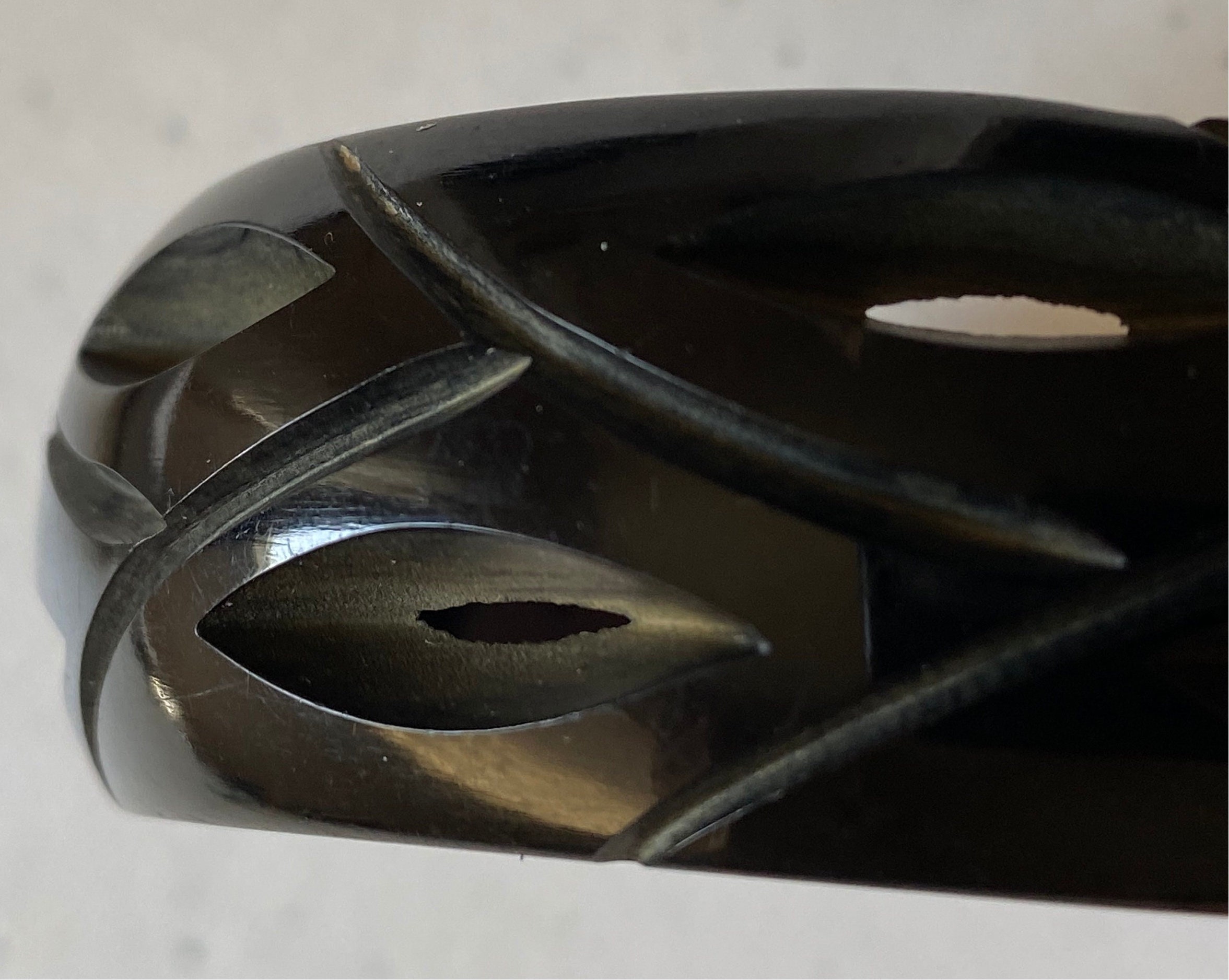 Black Bakelite Bangle Bracelet - Etsy