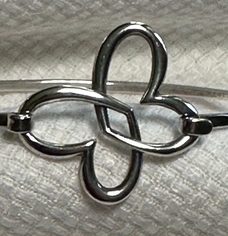 Retired James Avery Linked Hearts Butterfly Hook on Bangle - Etsy
