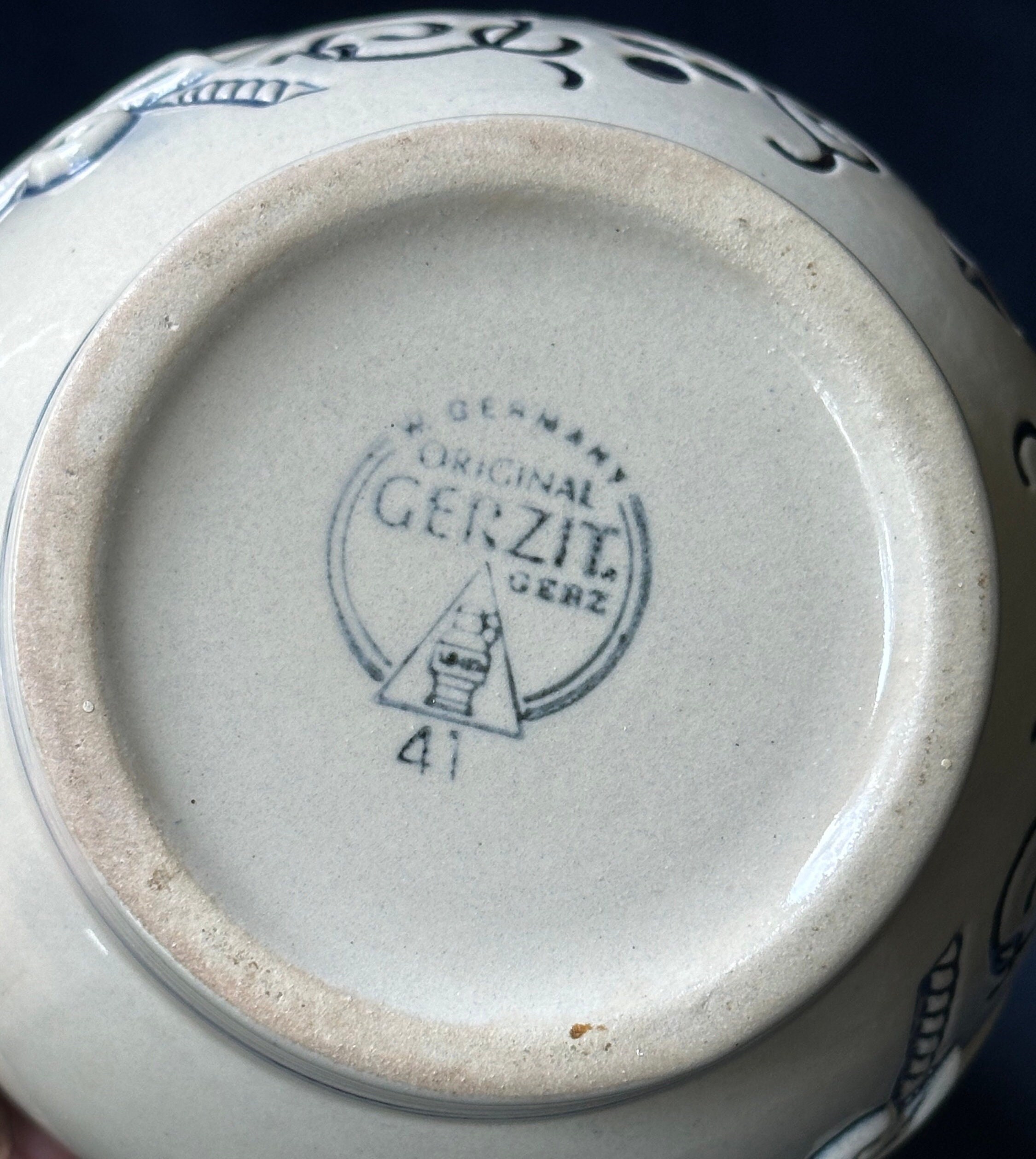 Original Gerzit Gerz 1 Liter Wine Jug Beer Stein Pitcher - Vintage ...