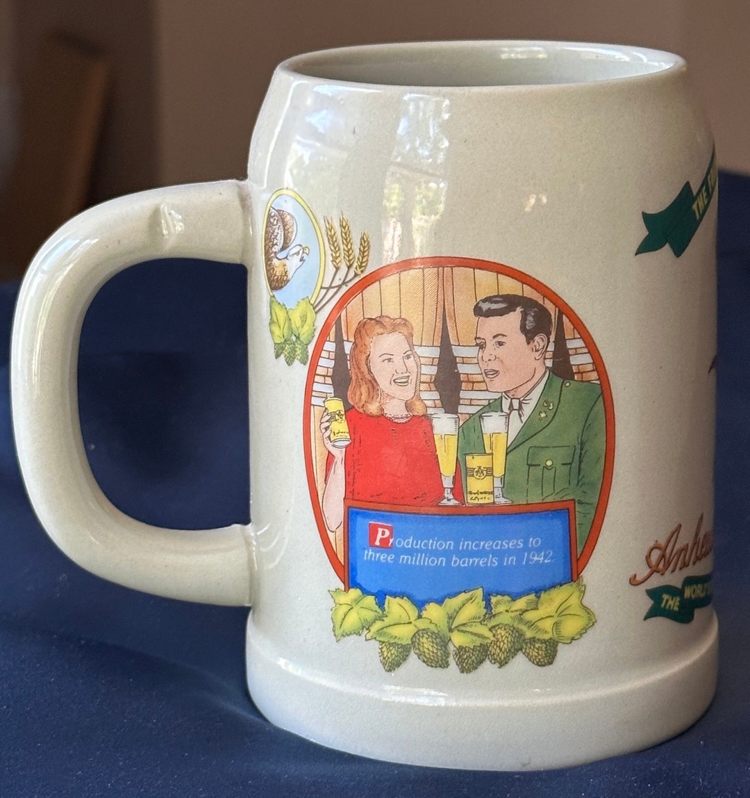 Rare Adolphus Busch III Post-convention Heritage, Third in Series Stein ...