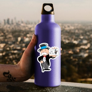 Tax the Rich Monopoly Man Sticker for Laptops Bottles Phones - Etsy ...