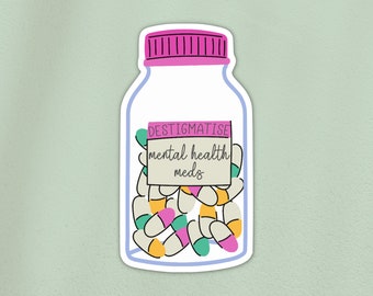 Medicatie sticker - Etsy Nederland