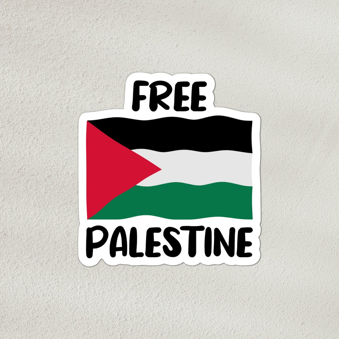 Free Palestine, Palestine Flag Sticker Free Palestine, Gaza, Middle ...