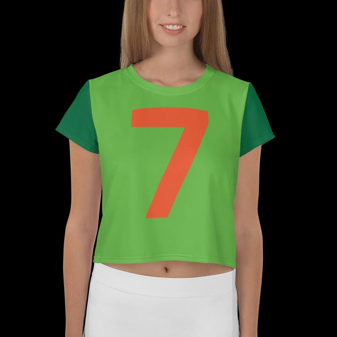 Power Puff Girls Inspired City of Clipsville Buttercup Crop Top Cosplay ...