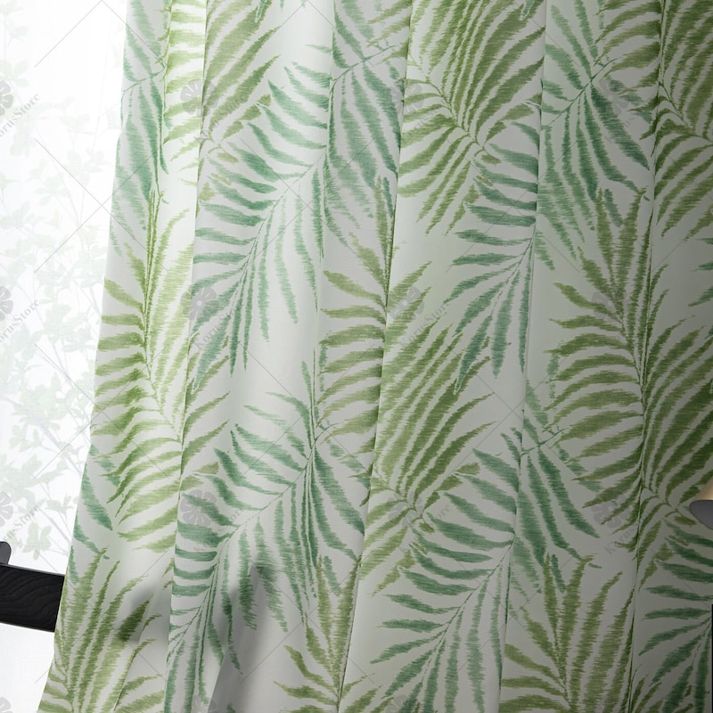 Leaf Curtains - Etsy